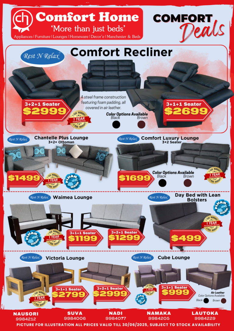 Comfort Special Offer – Lounge Suites – Comfort Home Distribution PTE ...
