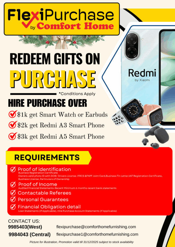 Flexi Purchase – Giveways – Comfort Home Distribution PTE Limited, King ...
