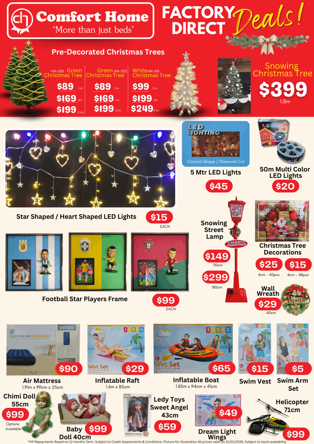 Comfort Special Offer – Christmas Decor – Comfort Home Distribution PTE ...
